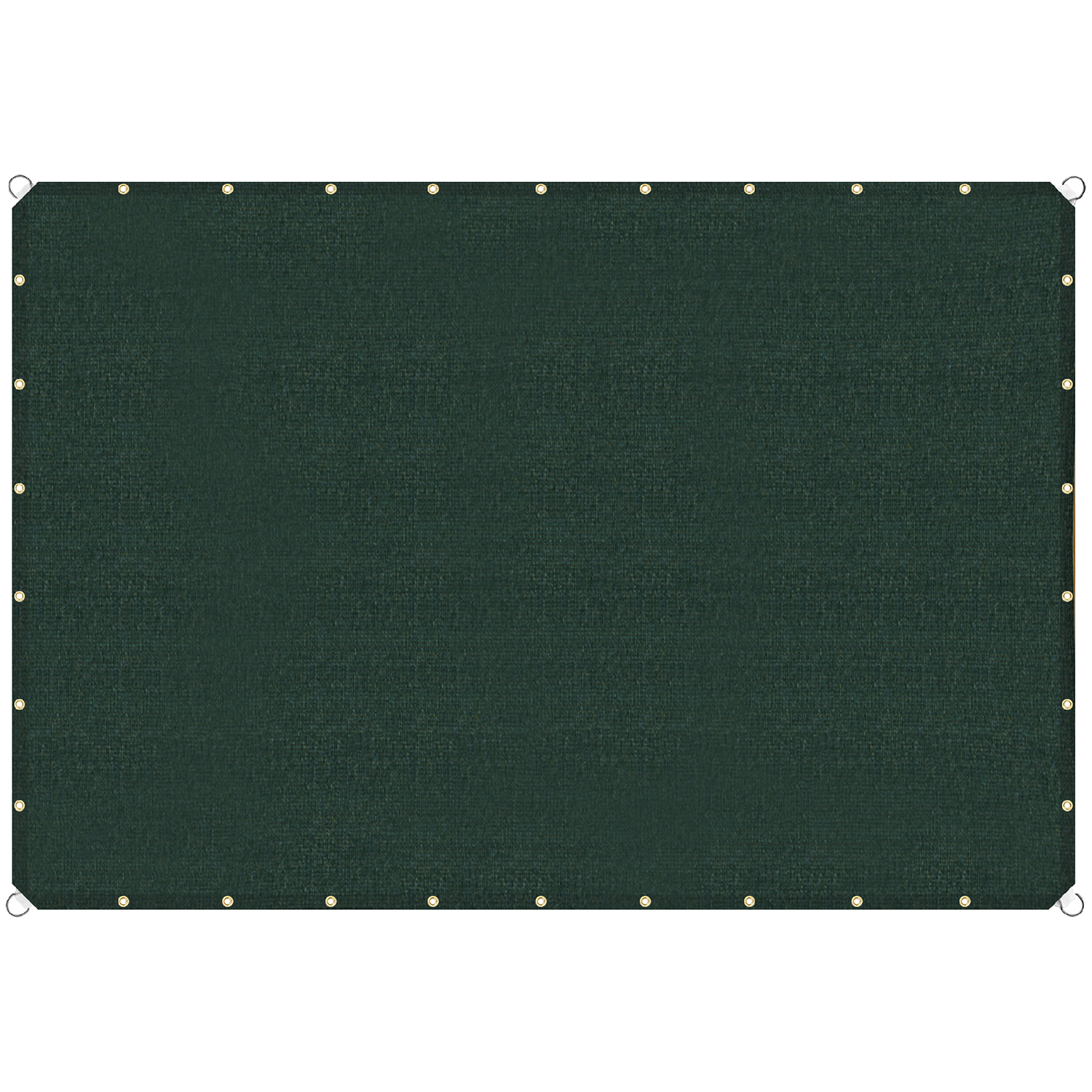 13-24ft Sun Shade Sail Straight Edge Canopy Awning Cover Patio Garden ...